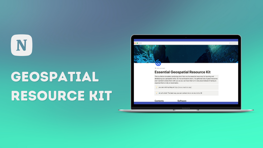 The Essential Geospatial Resource Kit 🛸